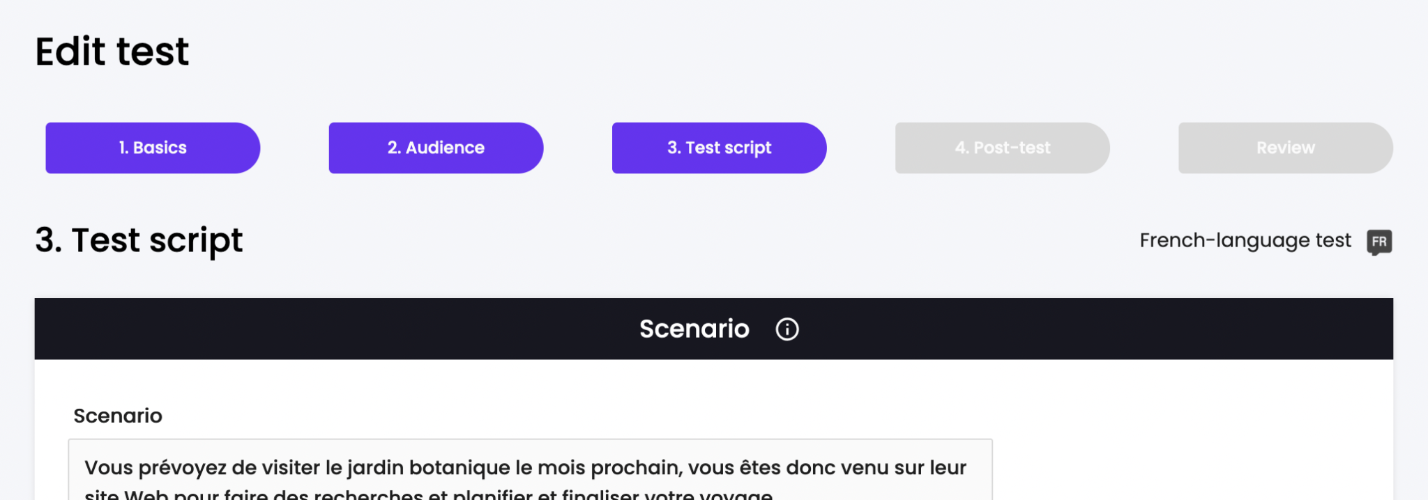 Multi-language user testing: Run tests in French! - Trymata